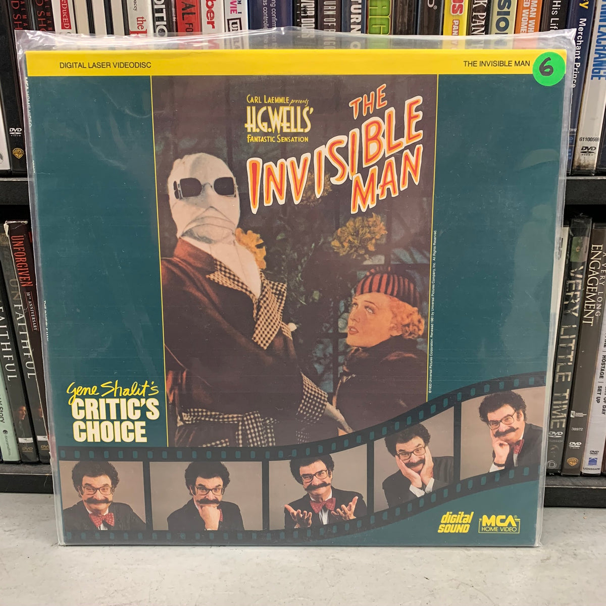 Invisible Man Laserdisc – Re-Animated Records